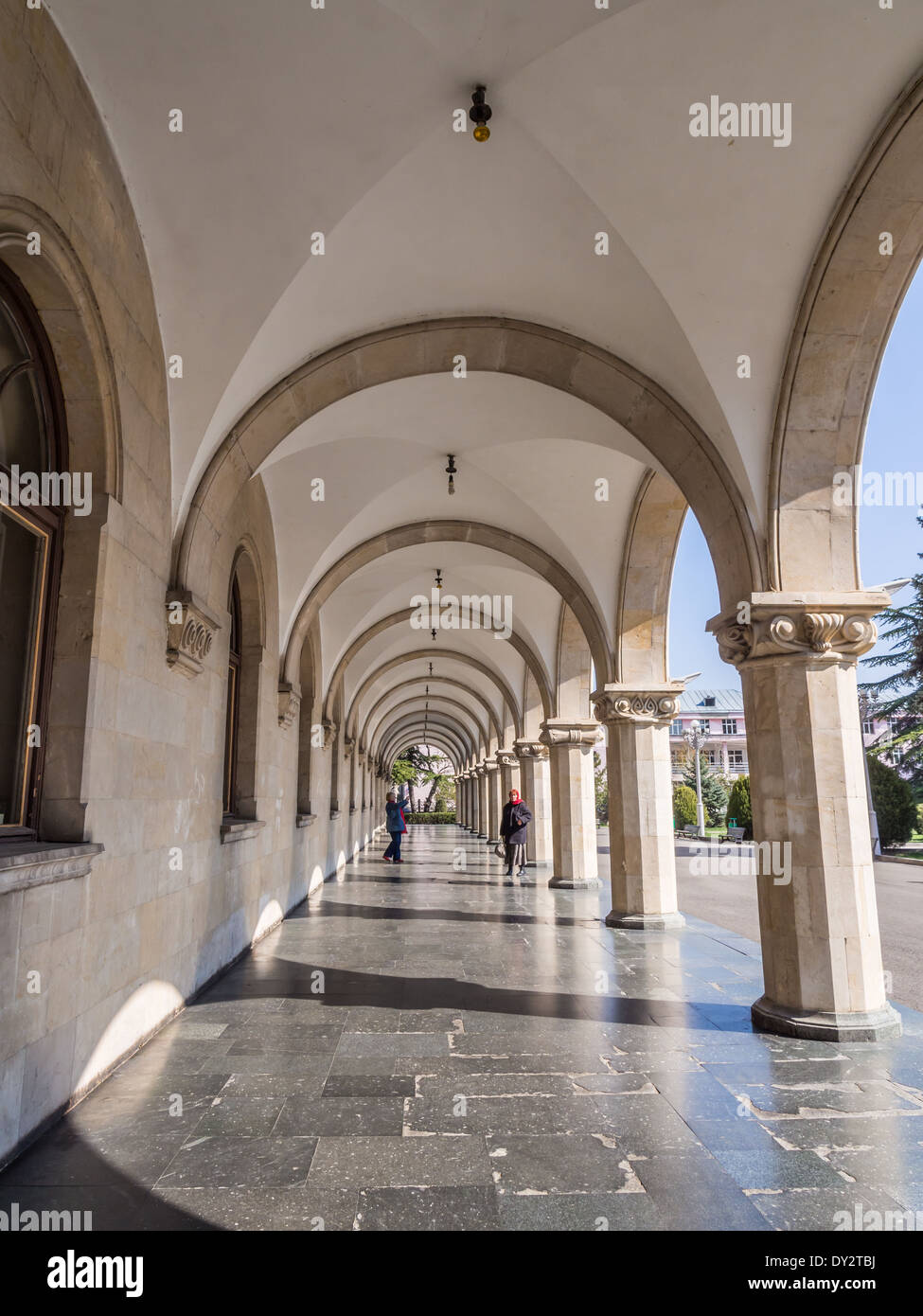 Museum of Stalin in his birthplace Gori, Georgia, Caucasus Stock Photo ...