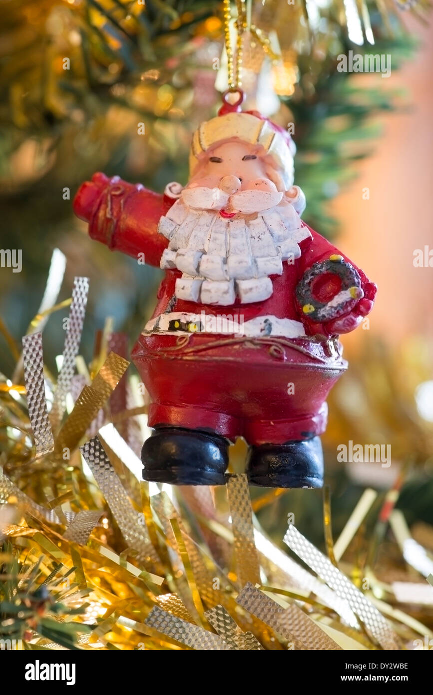 Father christmas ornament hi-res stock photography and images - Alamy
