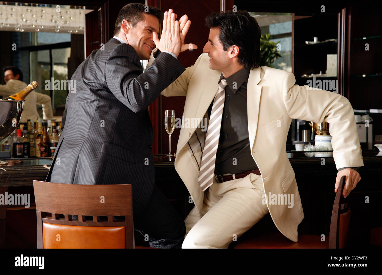 Slapping hands hi-res stock photography and images - Alamy