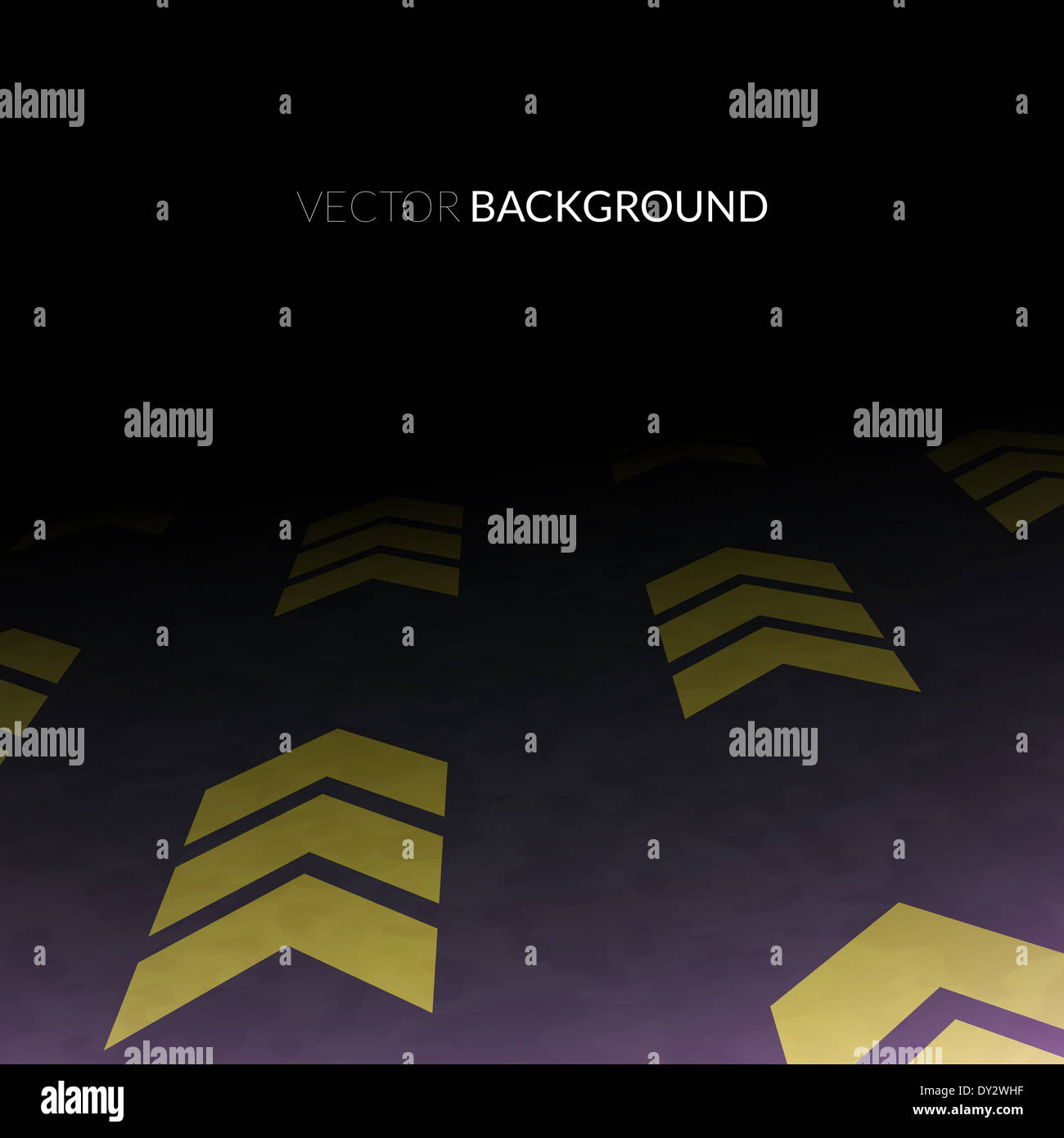 Night road in perspective Stock Photo - Alamy