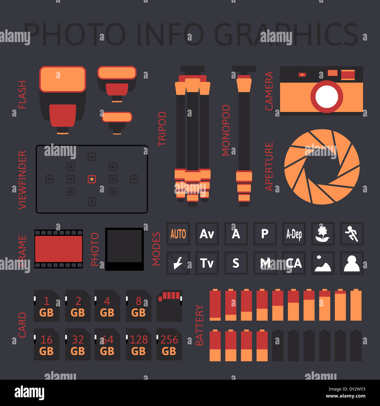 Professional flat infographics design hi-res stock photography and ...