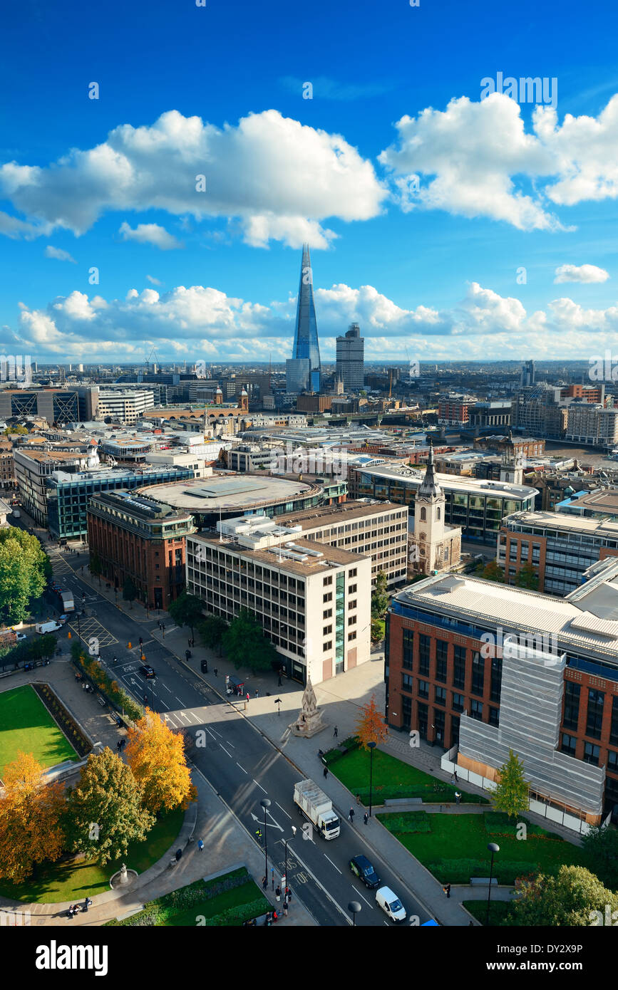 London city rooftop view with urban architectures Stock Photo - Alamy