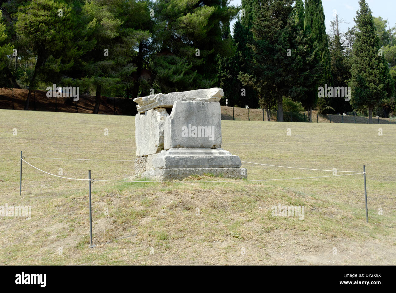 The Roman era altar goddess Demeter Chamyne on north embankment Olympic ...