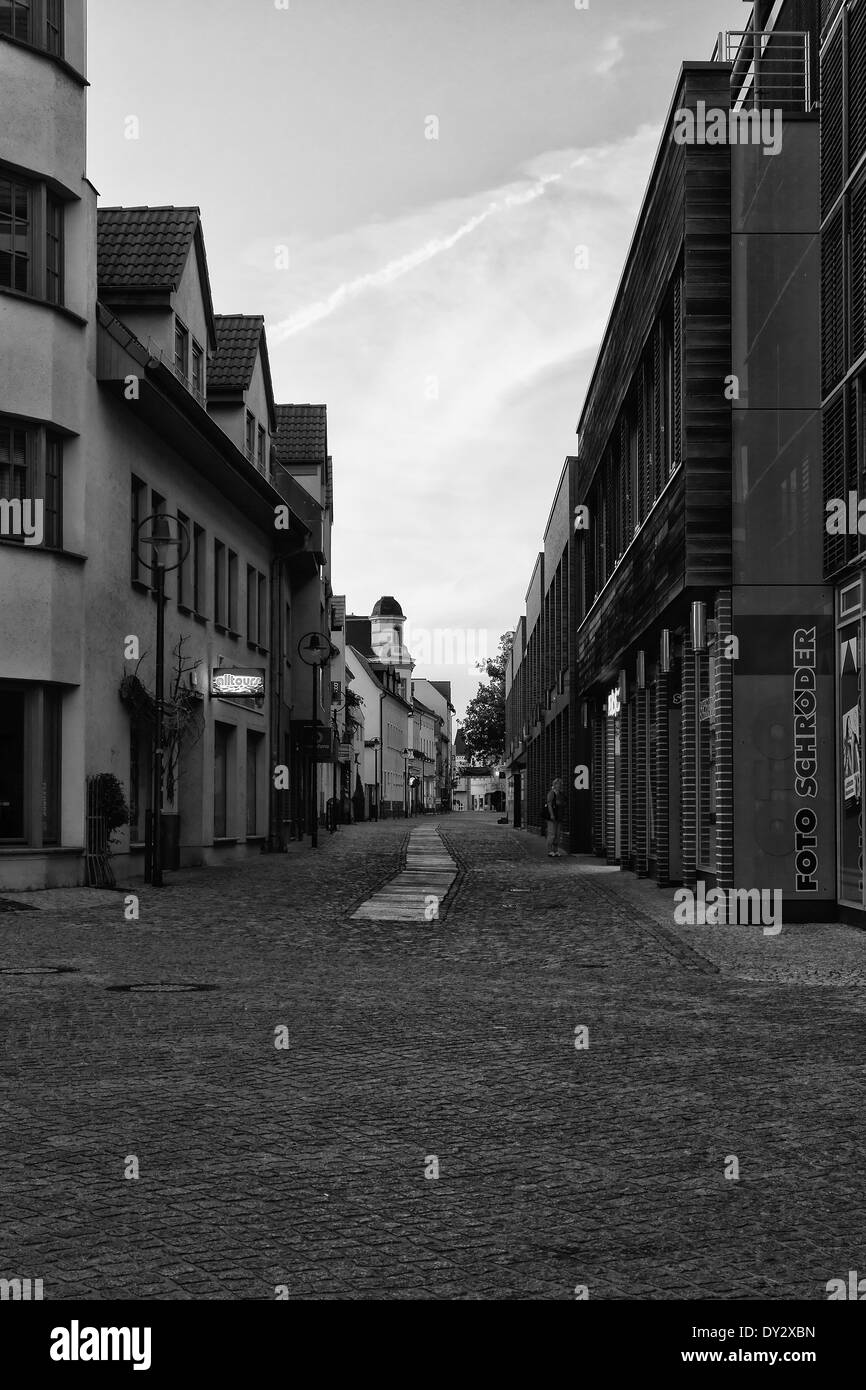 Old Town. The ancient city of Senftenberg. Germany Stock Photo - Alamy