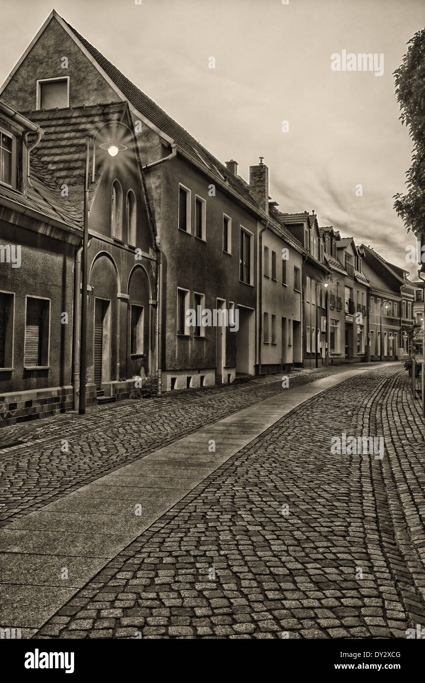 Old Town. The ancient city of Senftenberg. Germany Stock Photo - Alamy