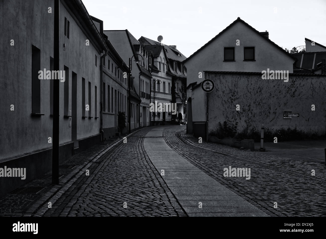 Old Town. The ancient city of Senftenberg. Germany Stock Photo - Alamy
