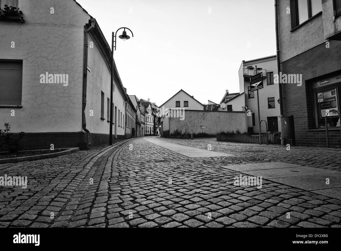 Old Town. The ancient city of Senftenberg. Germany Stock Photo - Alamy
