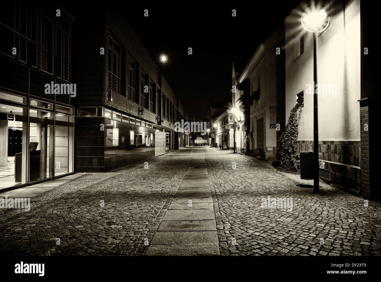 Old Town. The ancient city of Senftenberg. Germany Stock Photo - Alamy