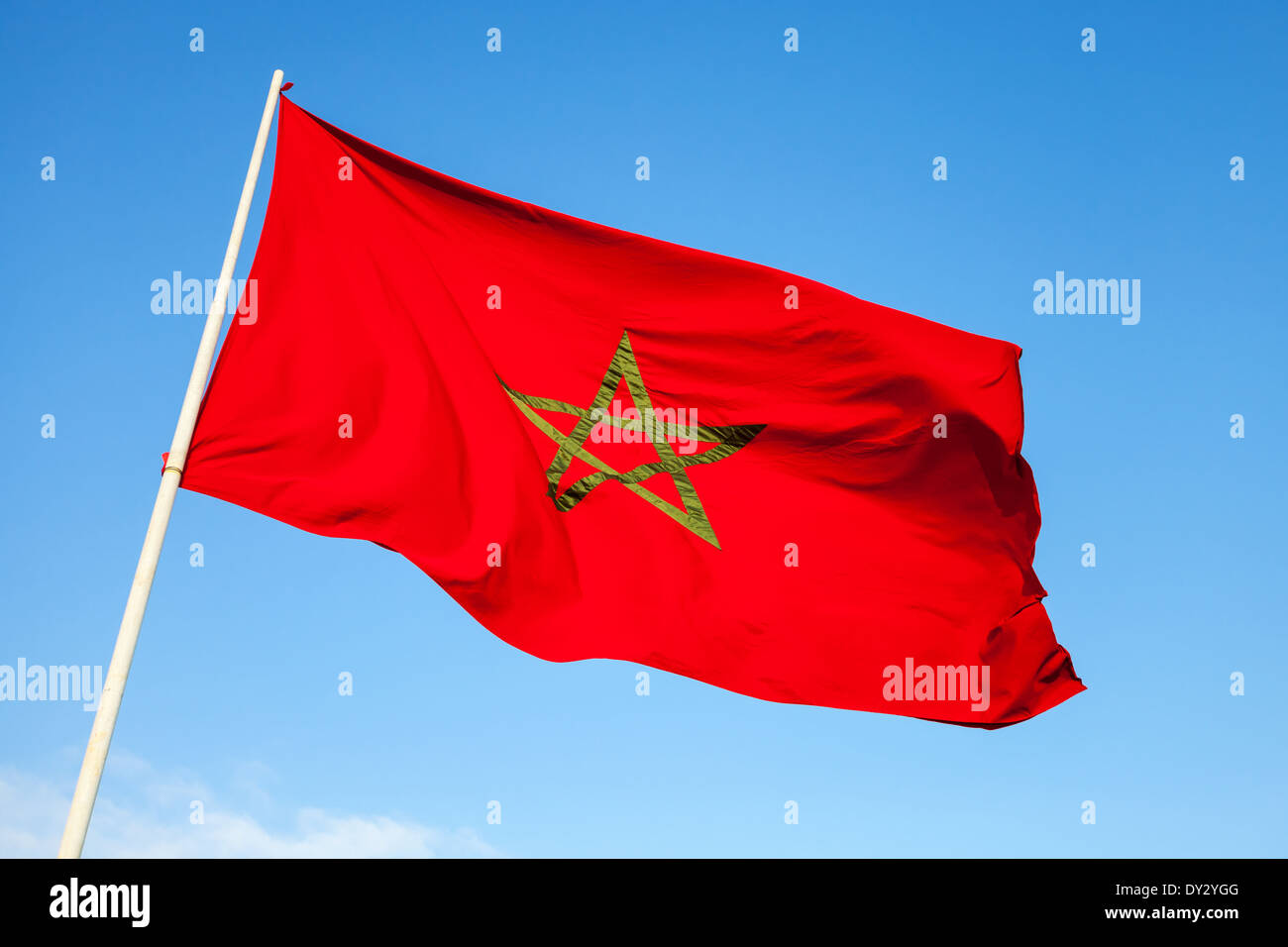 Flag kingdom morocco hi-res stock photography and images - Alamy