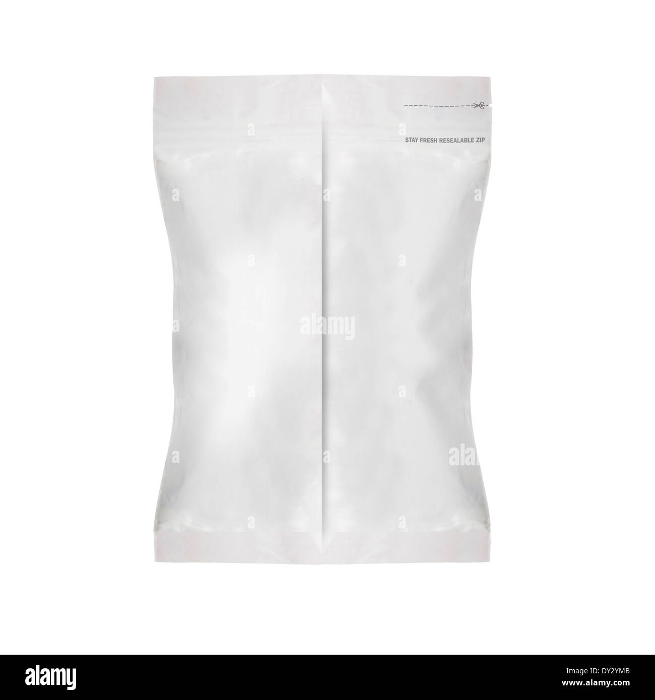 Bag sweets white paper bag Cut Out Stock Images & Pictures - Alamy