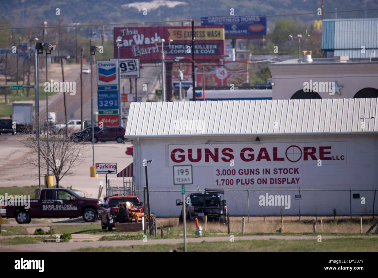 Gun store near Fort Hood Army Post where soldier allegedly bought a ...