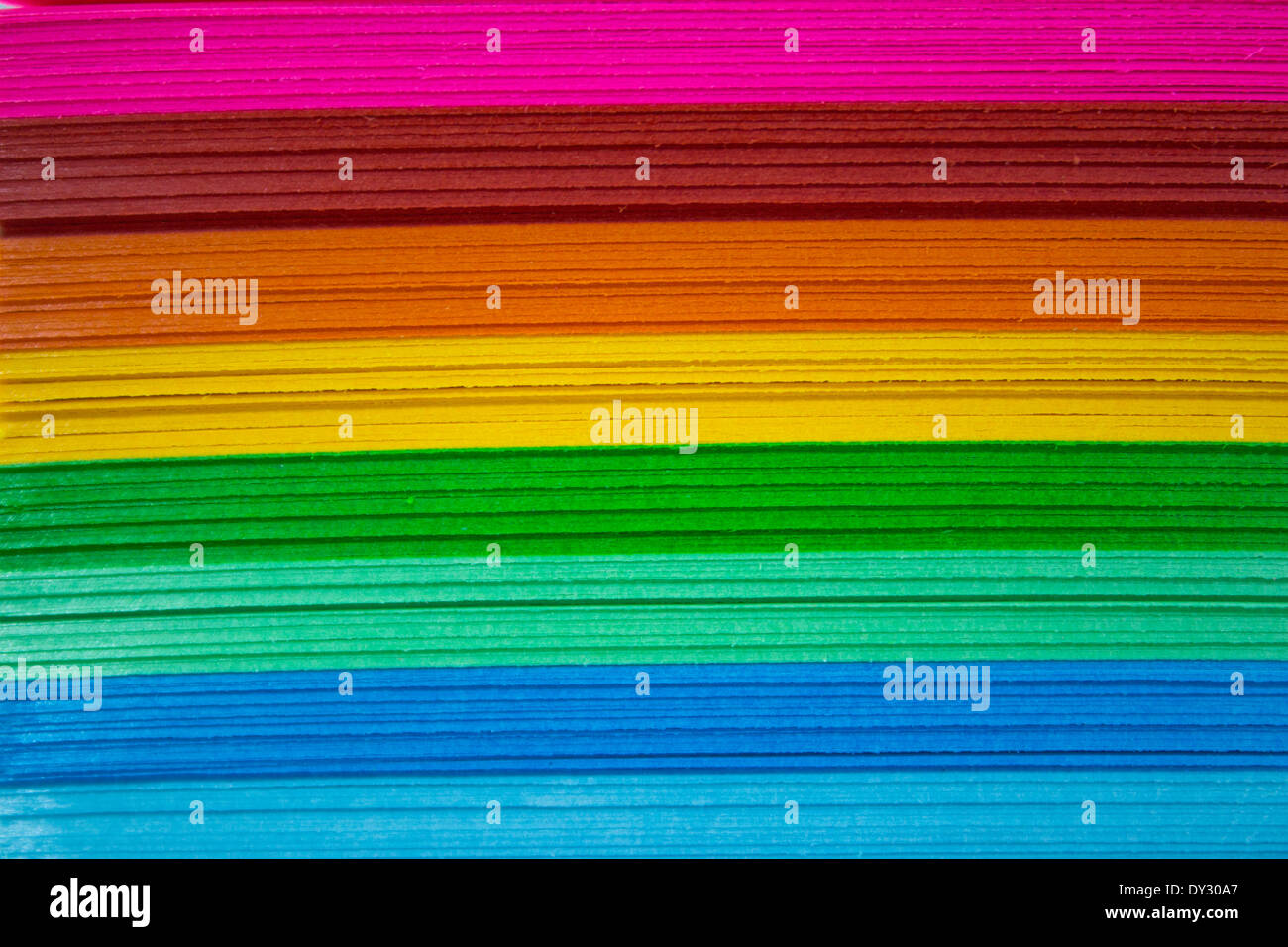 Colourful Paper isolated on white Stock Photo - Alamy