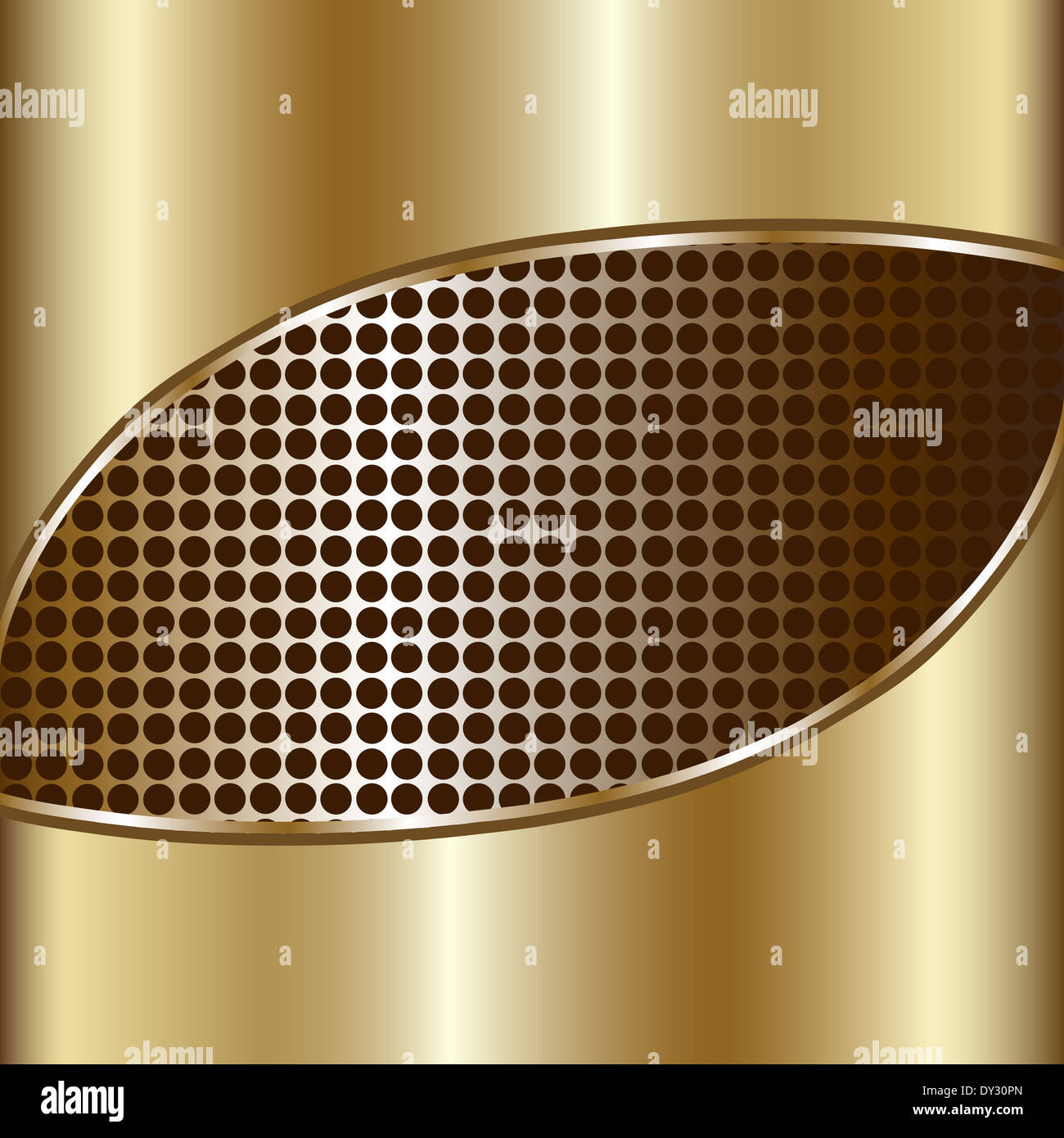Creative technological background. Golden Abstract vector background ...