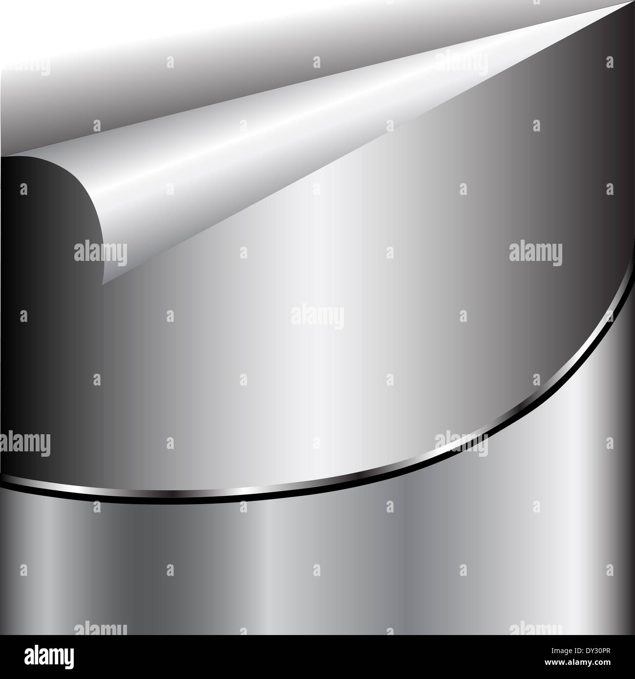 Creative technological background. Metal silver Abstract vector ...