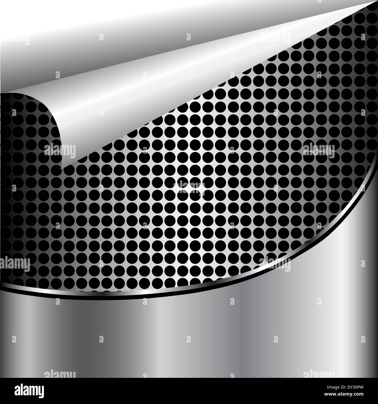 Creative technological background. Metal silver Abstract vector ...