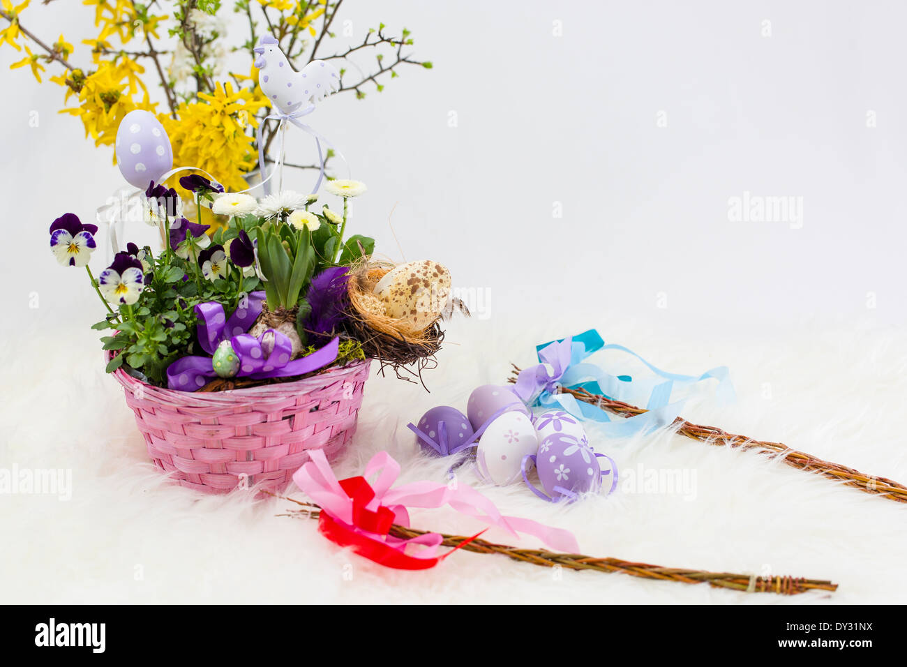 Easter holiday and decoration, czech tradition Stock Photo - Alamy