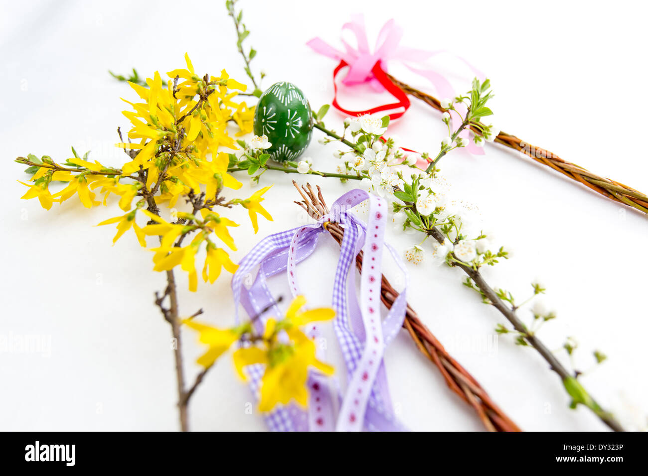 Easter holiday and decoration, czech tradition Stock Photo - Alamy