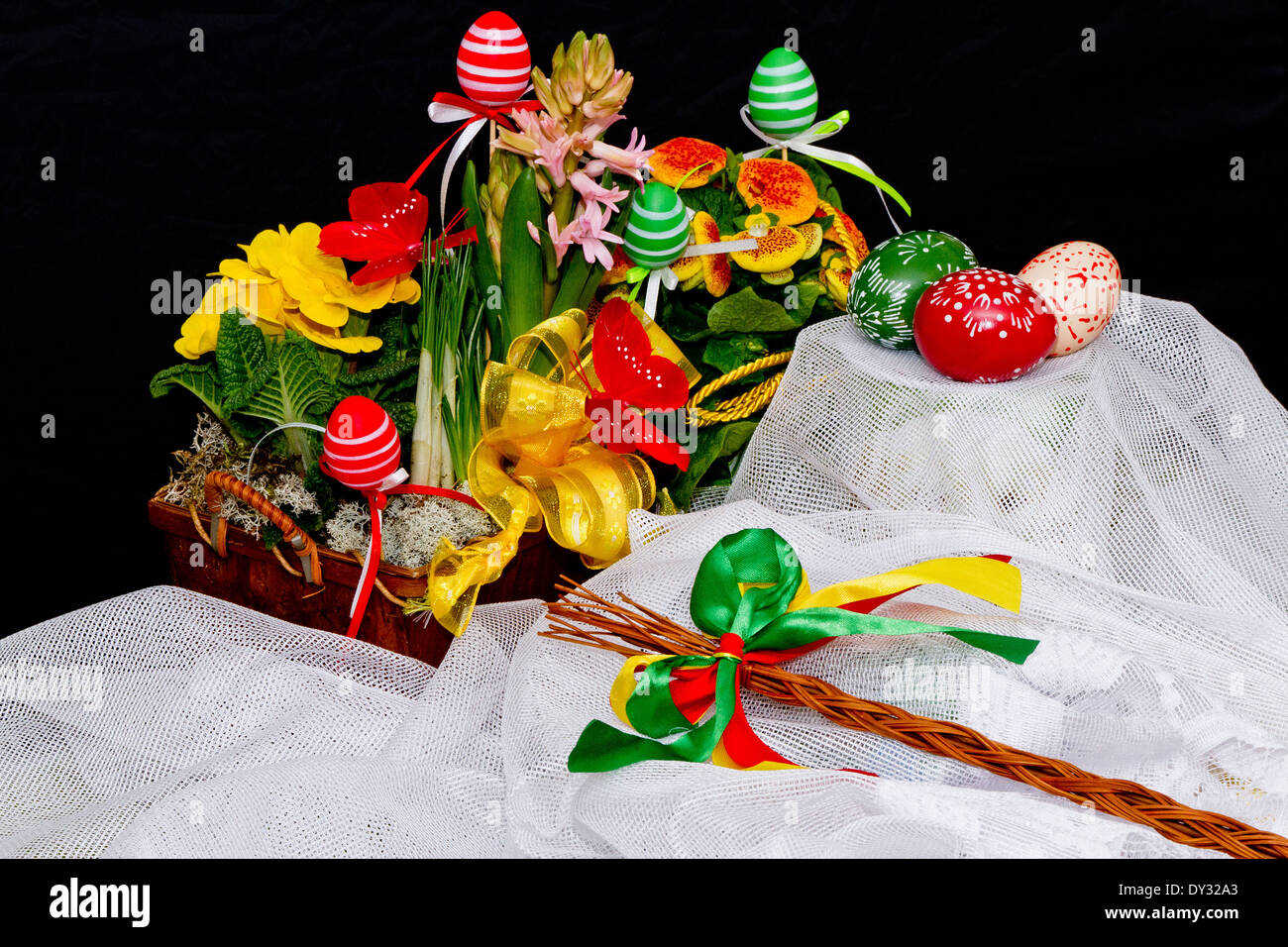 Easter holiday and decoration, czech tradition Stock Photo - Alamy