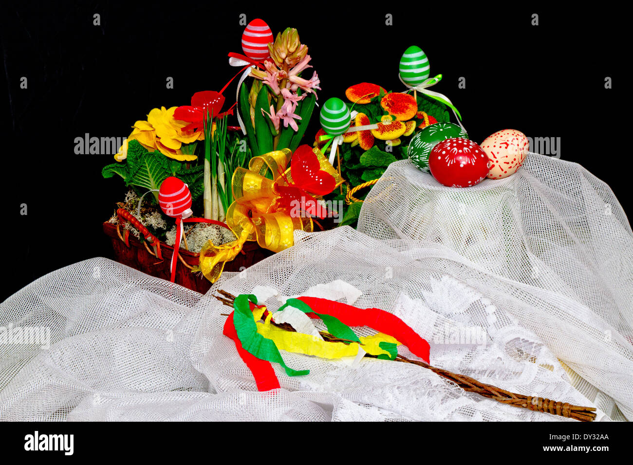 Easter holiday and decoration, czech tradition Stock Photo - Alamy