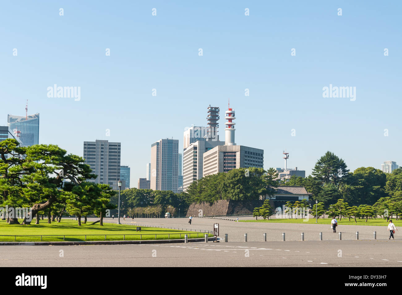 The grounds of the Imperial Palace in Tokyo, Japan Stock Photo - Alamy
