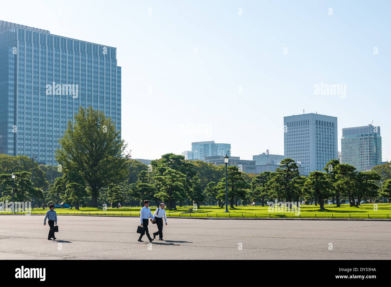 The grounds of the Imperial Palace in Tokyo, Japan Stock Photo - Alamy