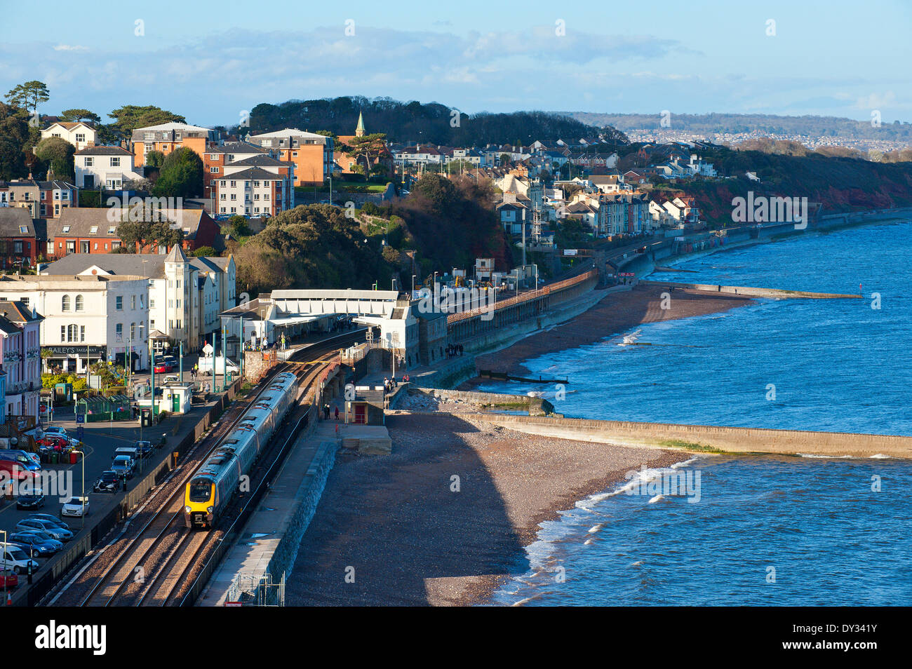 Dawlish Train Waves High Resolution Stock Photography and Images - Alamy