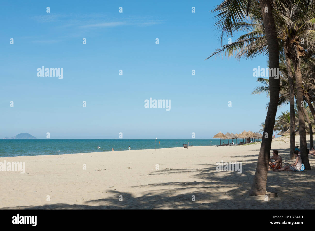 Hoi An, Vietnam. ,Cua Dai Beach, located about 4km north-east of Hoi An ...