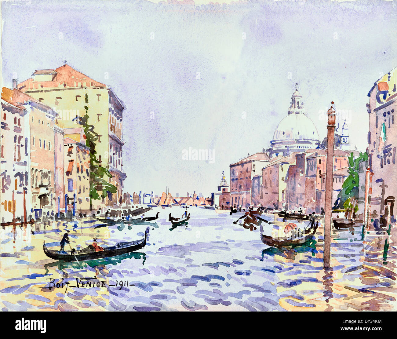 Edward Darley Boit, Venice: Afternoon on the Grand Canal 1911 ...