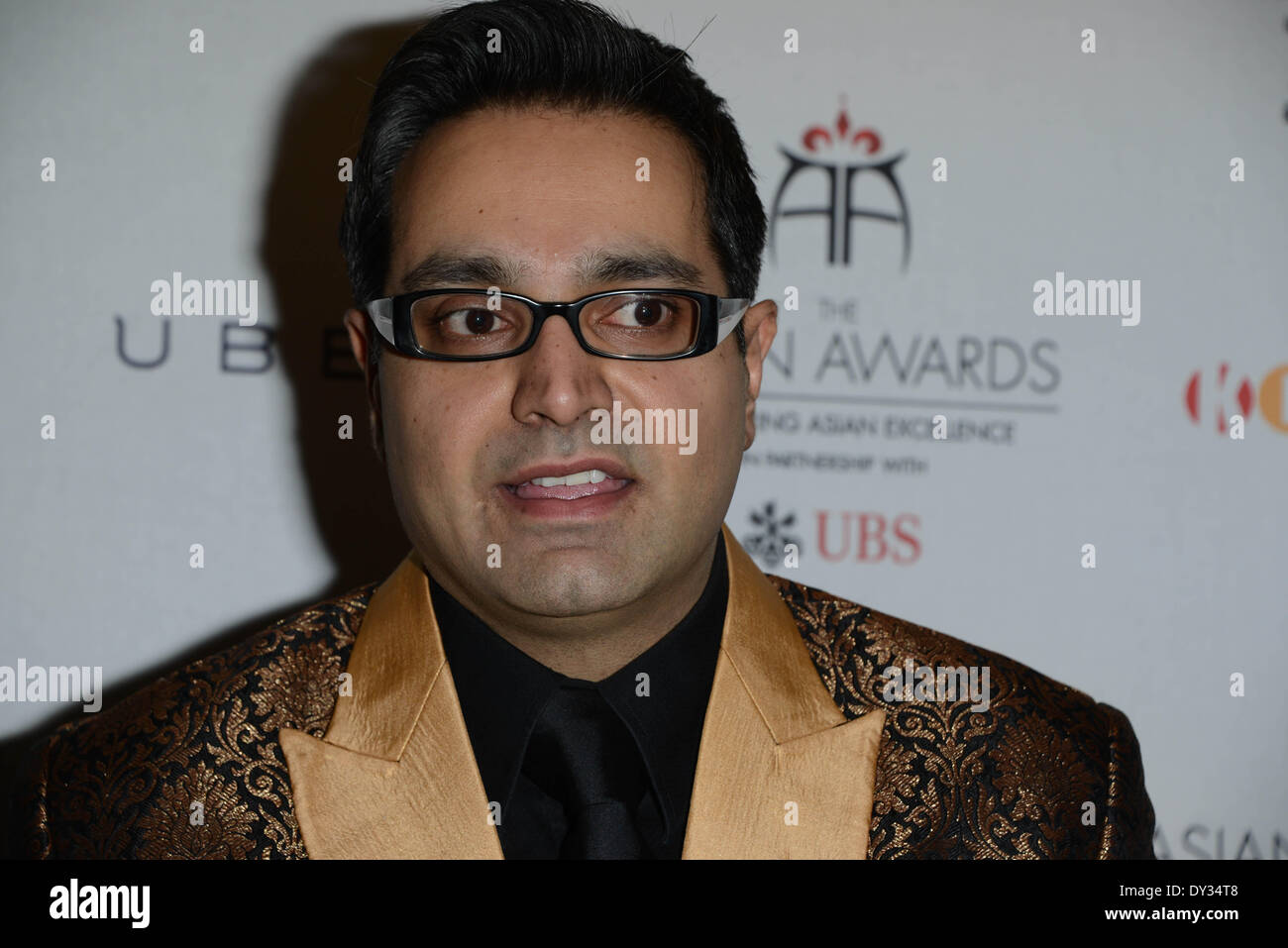 London, UK. 4th April 2014. LONDON, ENGLAND - APRIL 04:Paul Sagoo ...