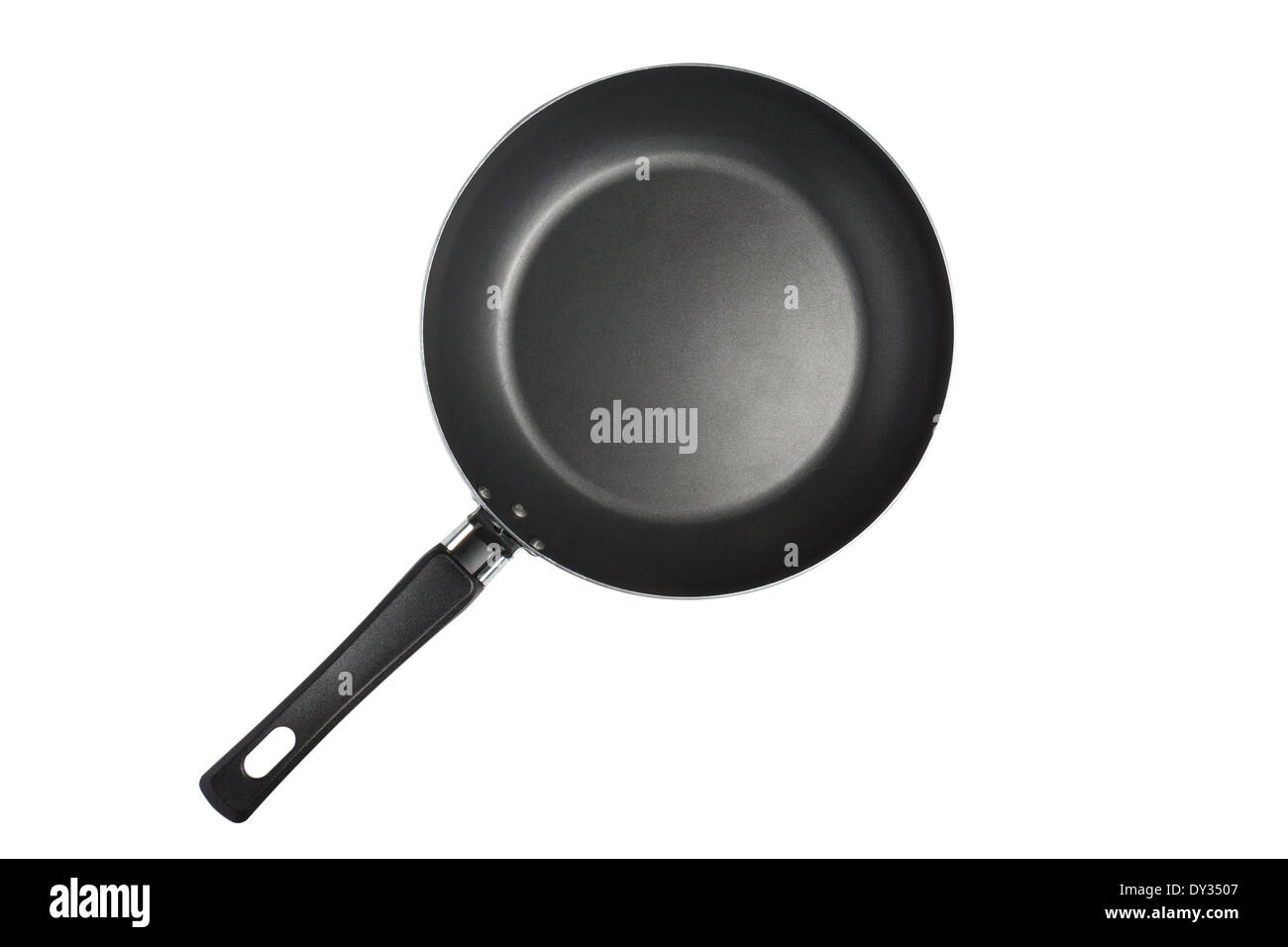 Frying pan isolated on white with clipping path Stock Photo - Alamy