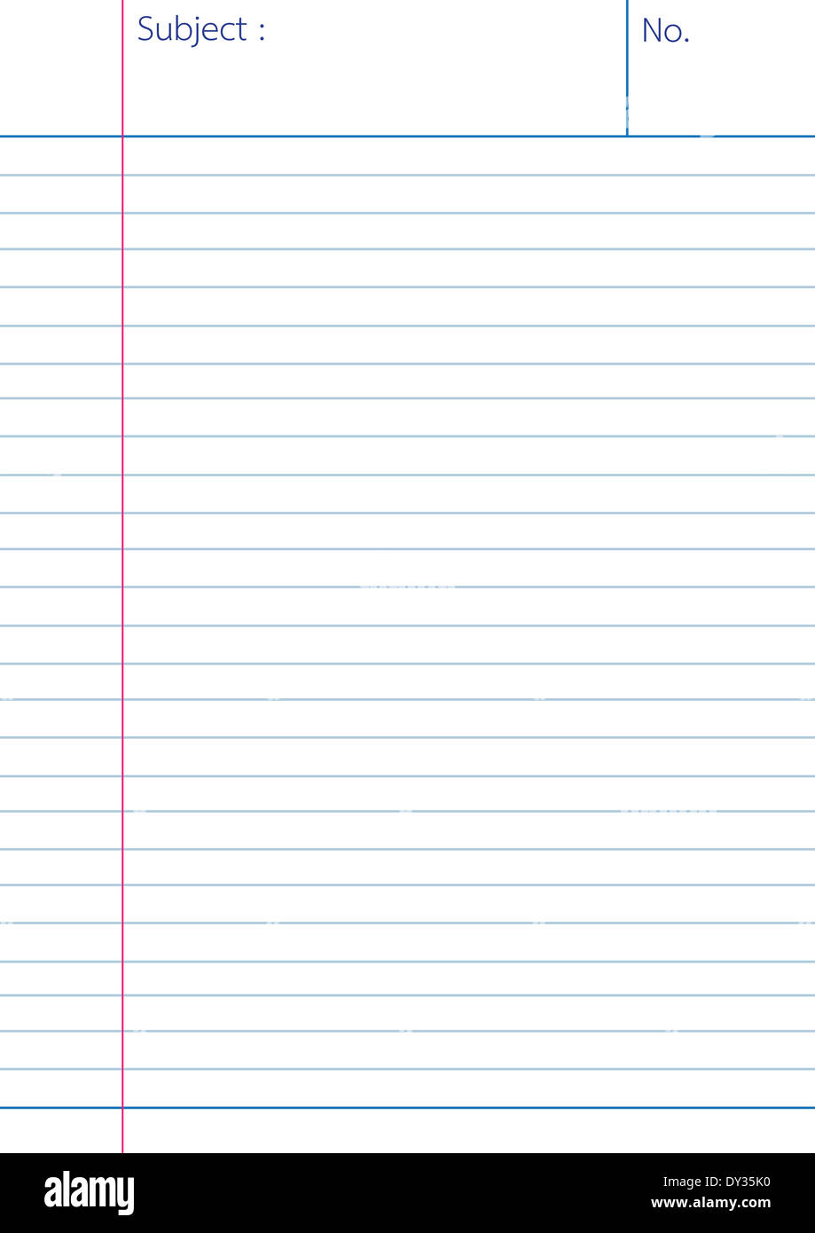 notebook paper background Stock Photo - Alamy