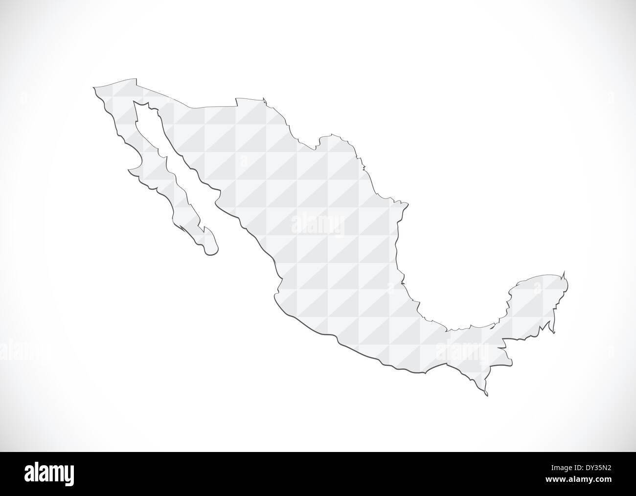 map of Mexico Decorative idea design Stock Photo - Alamy