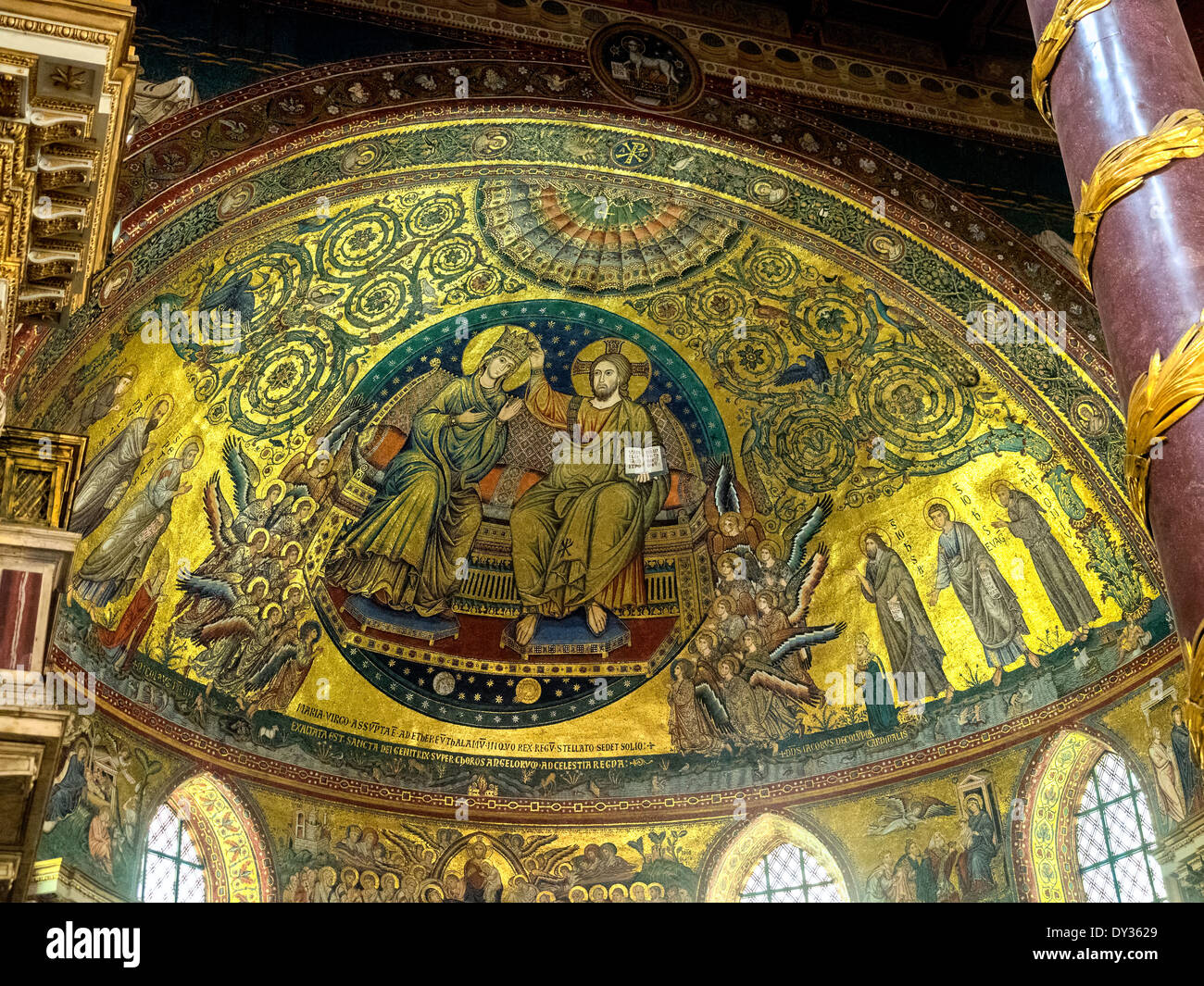 The Basilica di Santa Maria Maggiore, the largest Roman Catholic Marian ...