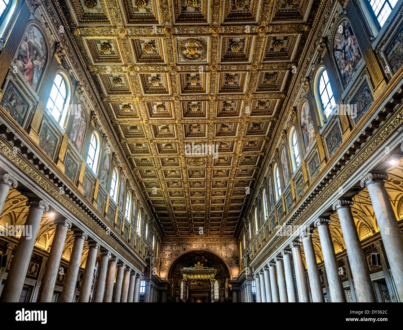 The Basilica di Santa Maria Maggiore, the largest Roman Catholic Marian ...