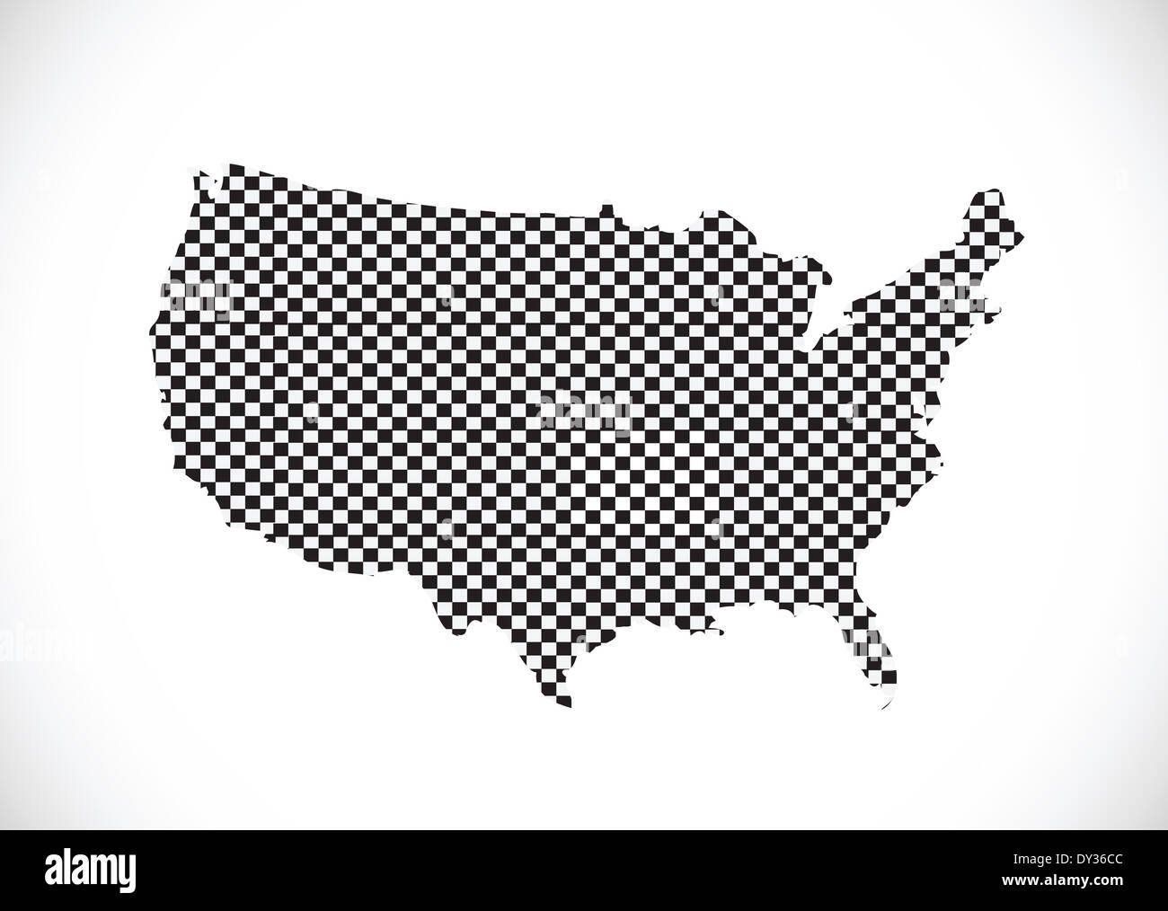 USA map and flag Stock Photo - Alamy