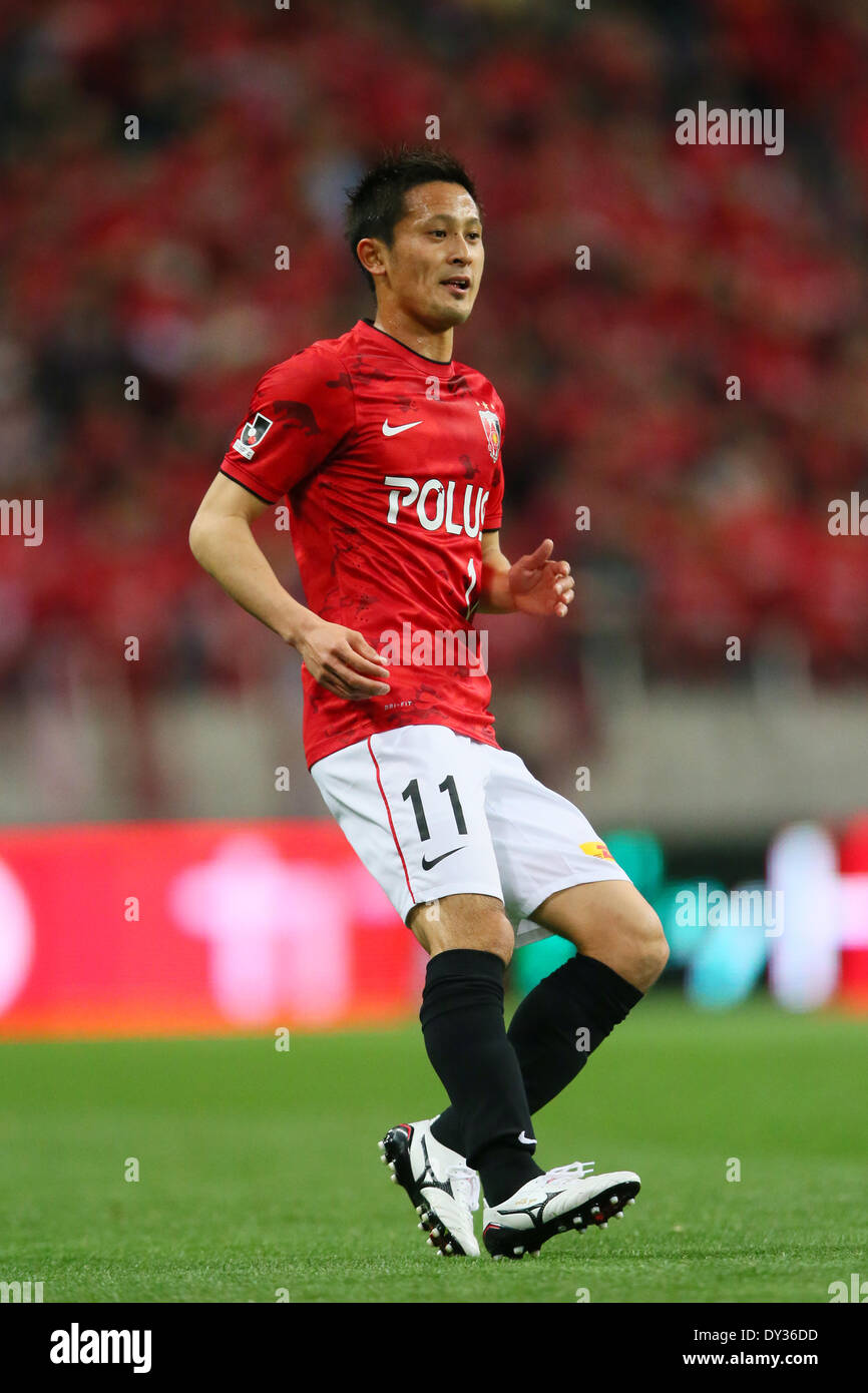 Saitama Stadium 2002, Saitama, Japan. 2nd Apr, 2014. Kunimitsu ...