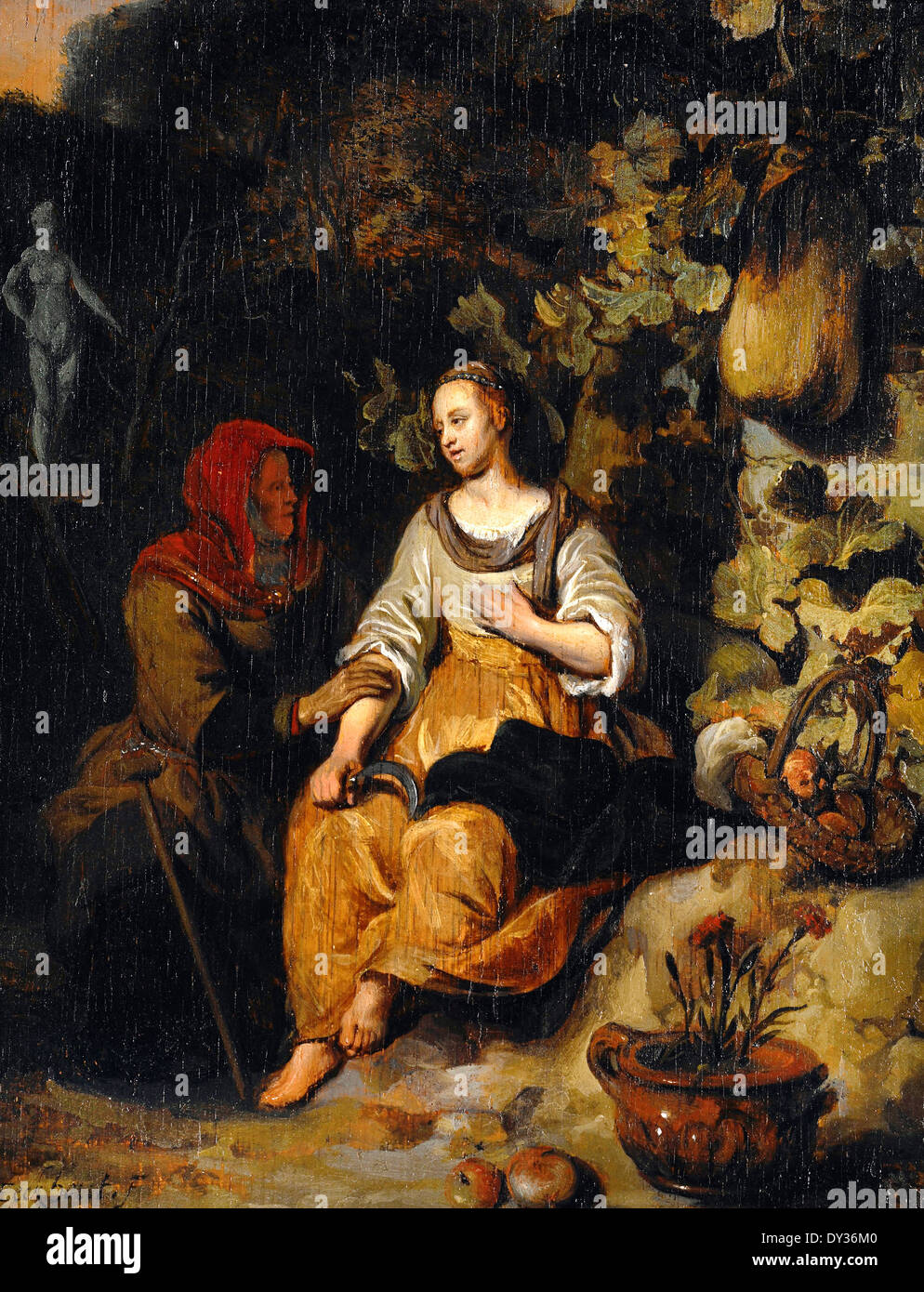 Gerbrand van den Eeckhout, Vertumnus and Pomona. Circa 1669. Oil on ...