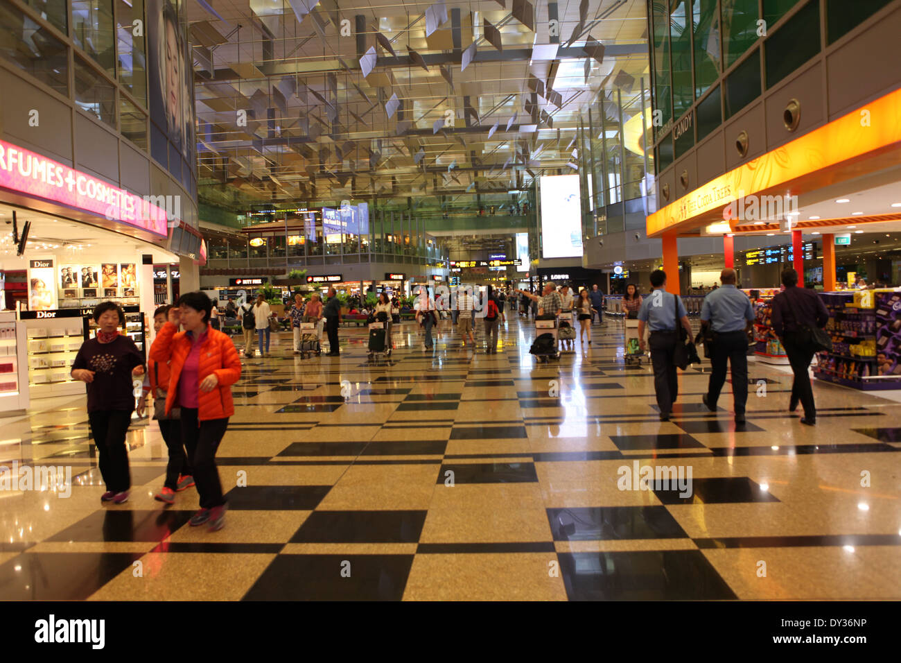 Singapore Changi Airport Stock Photo - Alamy