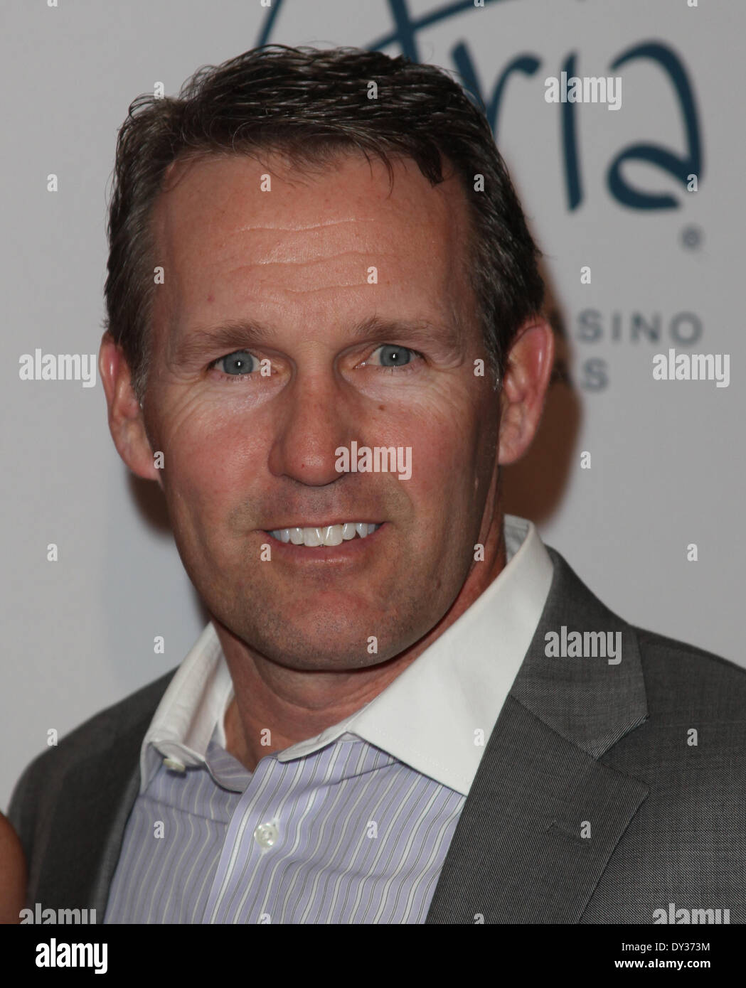 Las Vegas, Nevada, USA. 5th Apr, 2014. Olympian Dan Jansen and wife ...