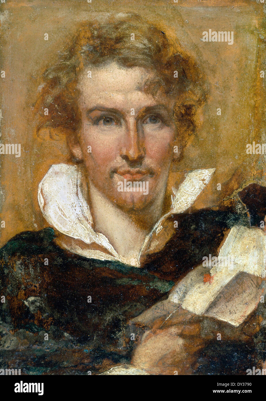 William Etty, Self-Portrait 1823 Oil on paper. Yale Center for British ...