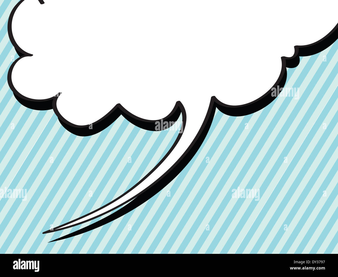 Speech Bubble Pop Art Stock Photo - Alamy