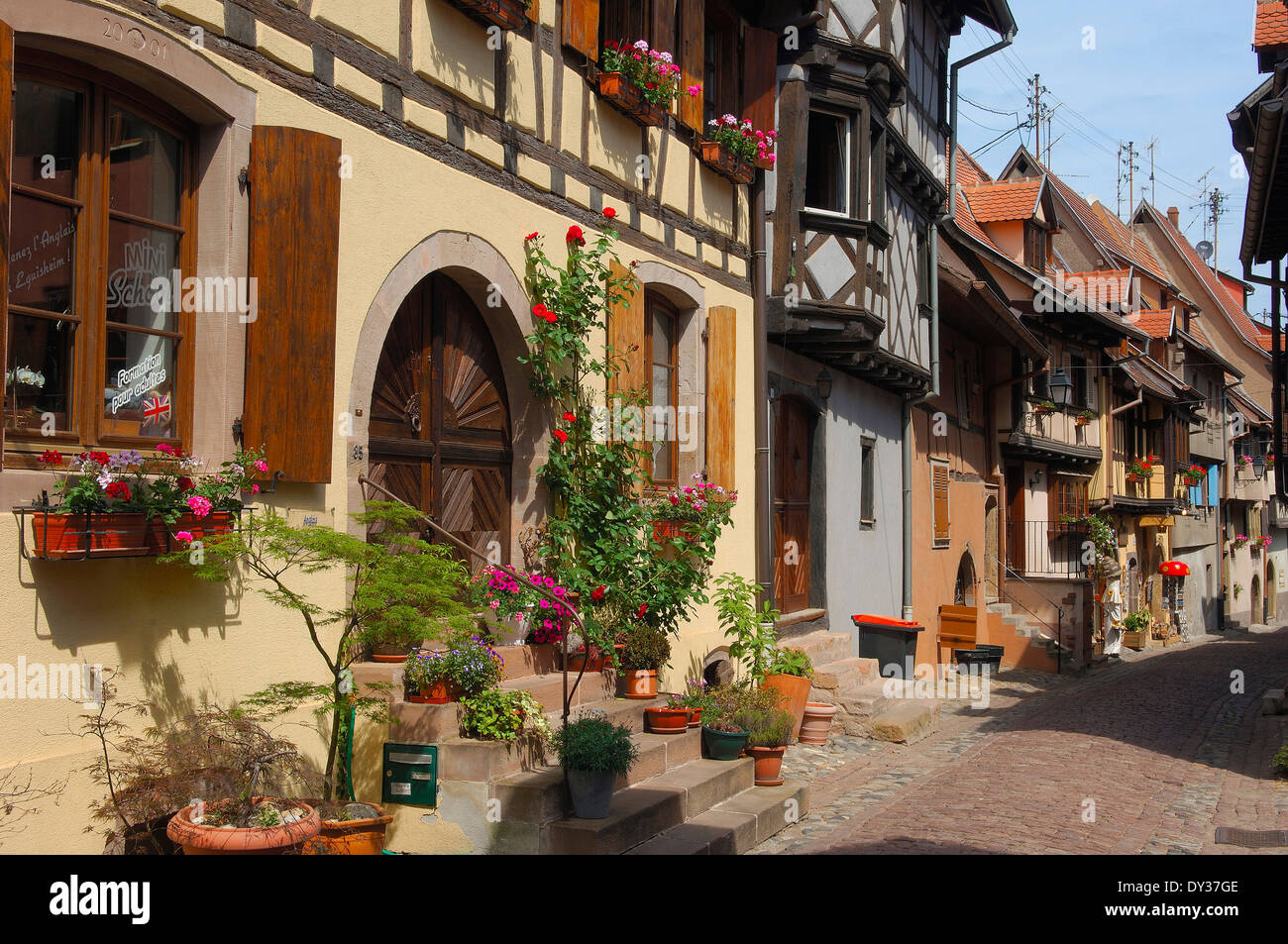 Eguisheim, Alsace, Wine Route, Alsace Wine Route, Haut-Rhin, France ...