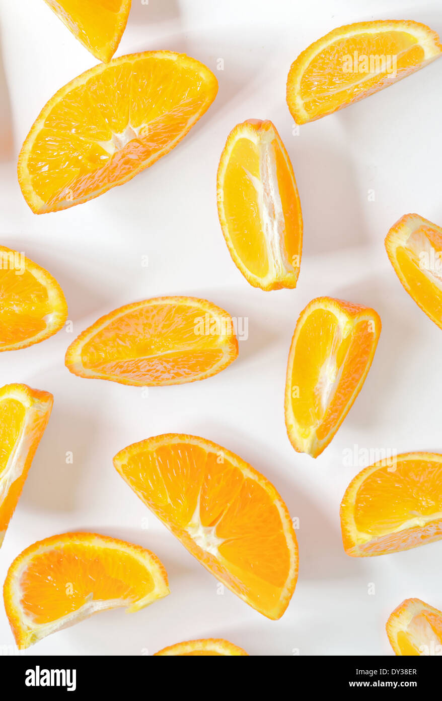 background with orange parts isolated Stock Photo - Alamy