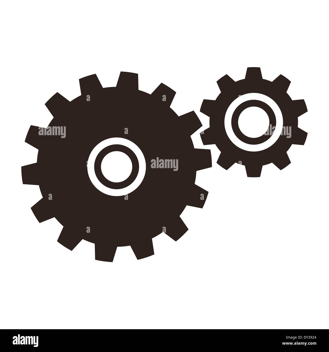 Cog Clock Icon