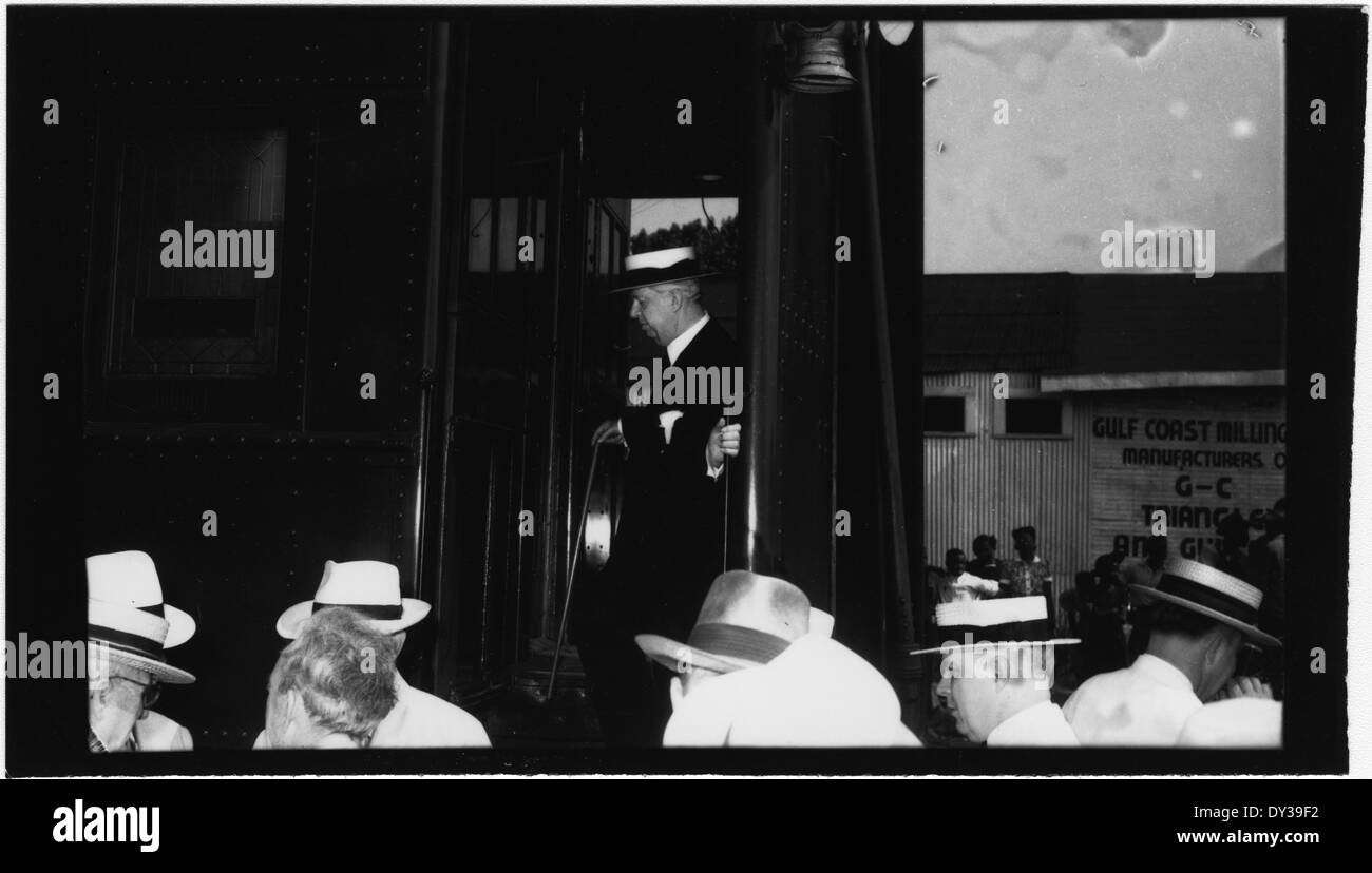 This photograph captures the funeral of Senator Pat Harrison in ...