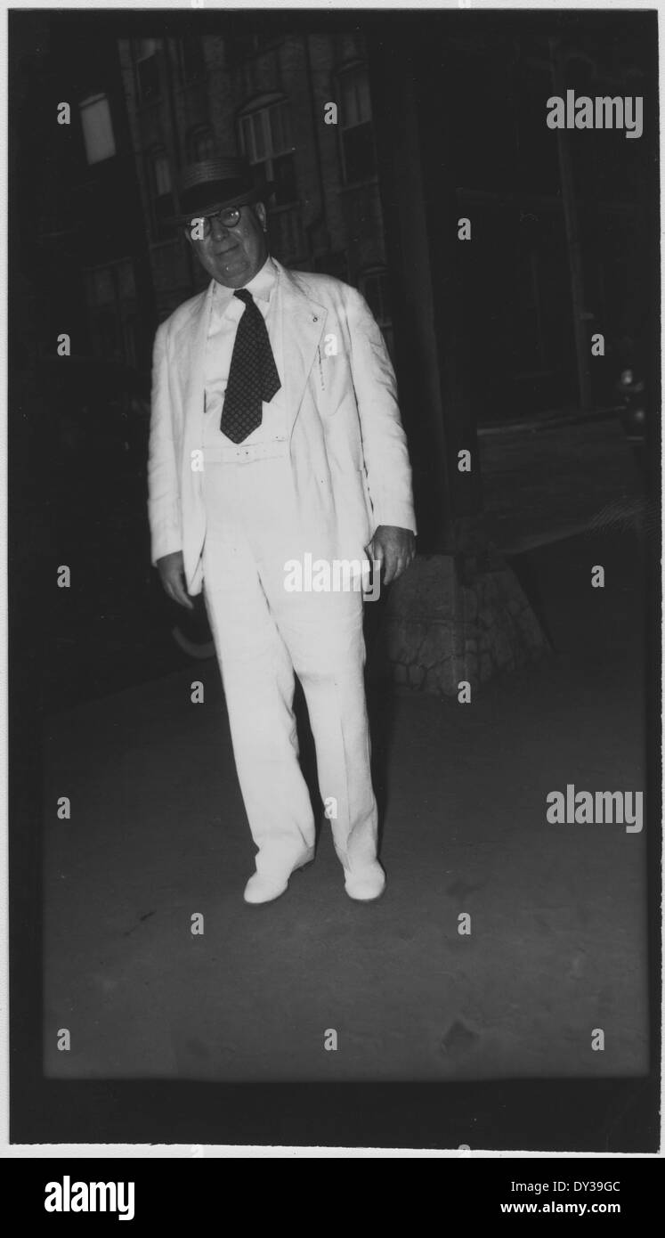 A photograph from the funeral of Senator Pat Harrison in Gulfport ...