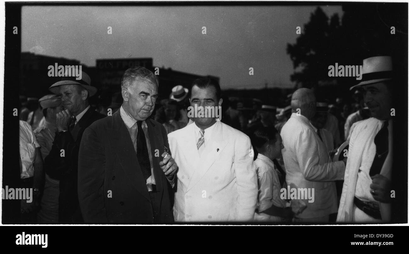 The funeral of U.S. Senator Pat Harrison held in Gulfport, Mississippi ...