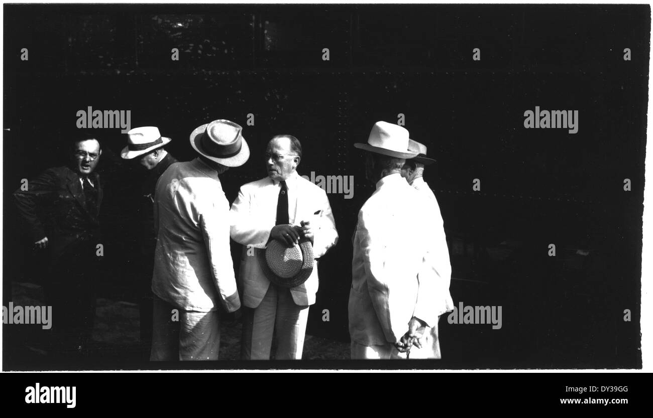 The funeral of Senator Pat Harrison, a prominent Mississippi politician ...