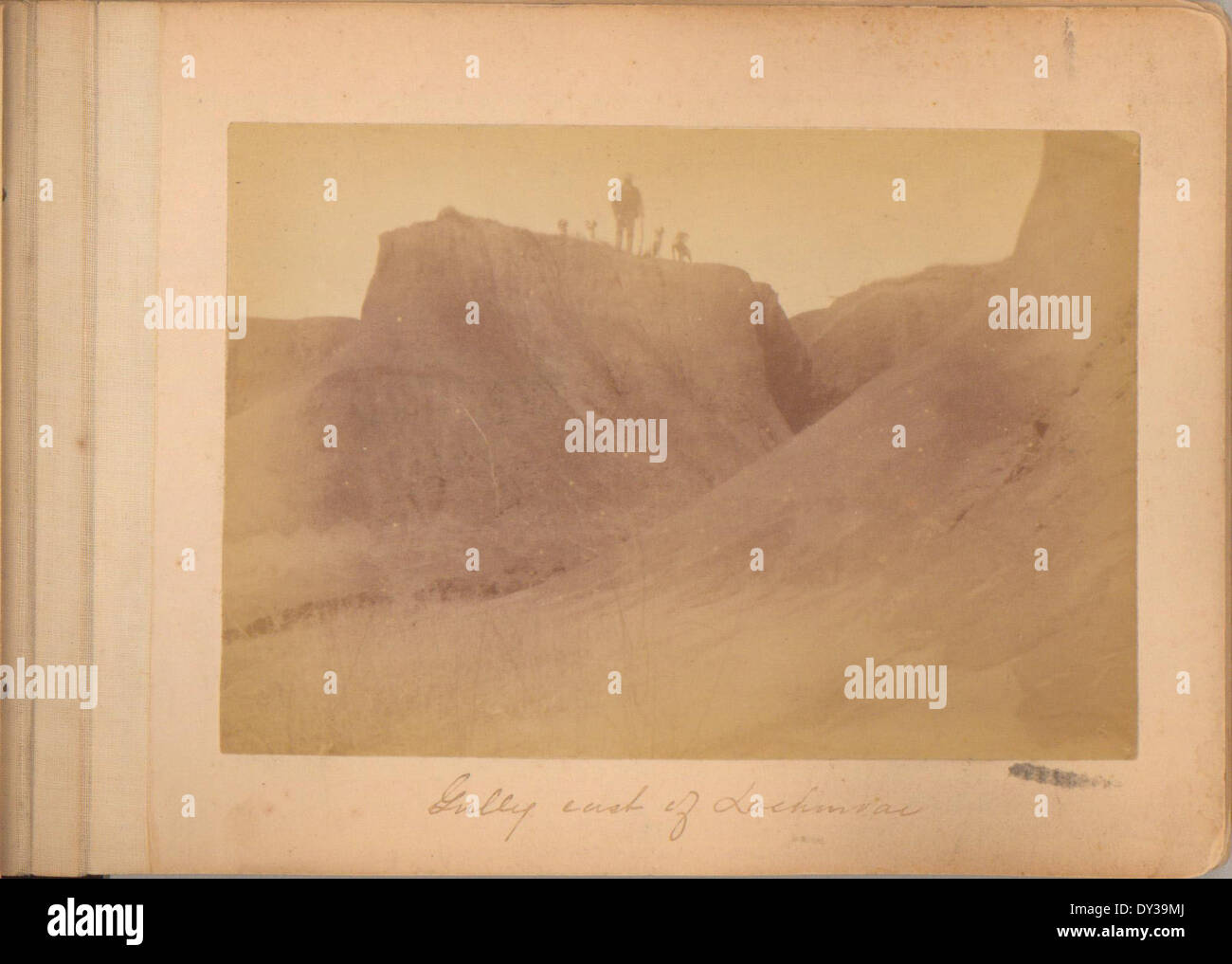 This image shows a gully located east of Lochinvar, Mississippi ...