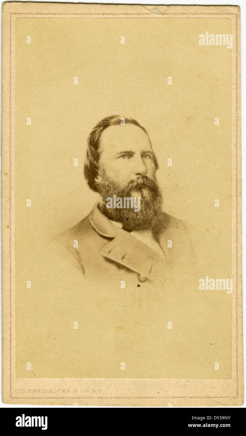 A photograph of General James Longstreet, a Confederate general during ...